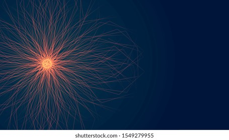 Glowing Star Shape Light Rays Burst Stock Vector (Royalty Free ...