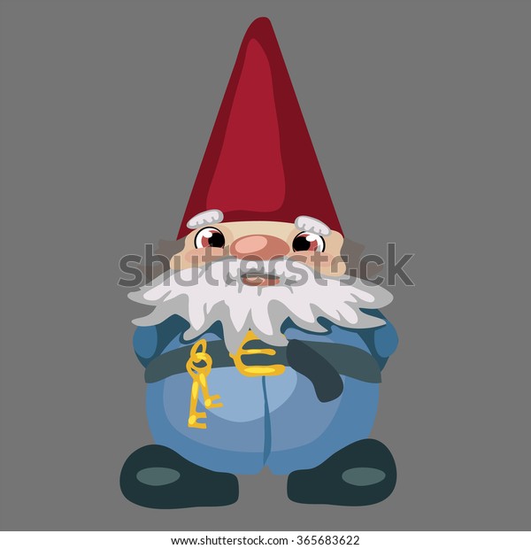 Gnome Keys Vector Stock Vector (Royalty Free) 365683622 | Shutterstock