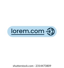 Link Button Website Name Url Address Stock Vector (Royalty Free) 2111157863 | Shutterstock