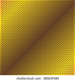Gold Circle Mesh Pattern Vector Illustration Stock Vector (Royalty Free ...