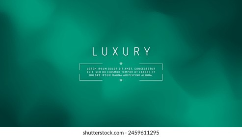 Gradient Emerald Background Vector Design Eps Stock Vector (Royalty ...