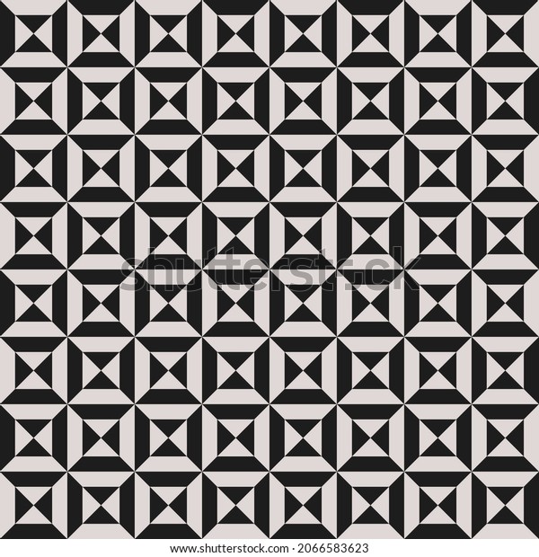 Gray Black Tiles Pattern Vector Repeated Stock Vector (Royalty Free ...