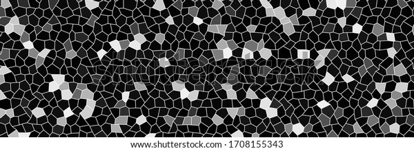Grayscale Random Polygon Pattern Black White Stock Vector (Royalty Free ...
