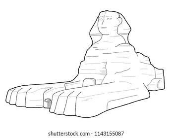 1,896 Sphinx Outline Images, Stock Photos & Vectors | Shutterstock