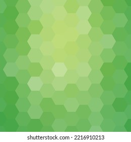 Green Hexagon Background Vector Graphics Presentation Stock Vector ...