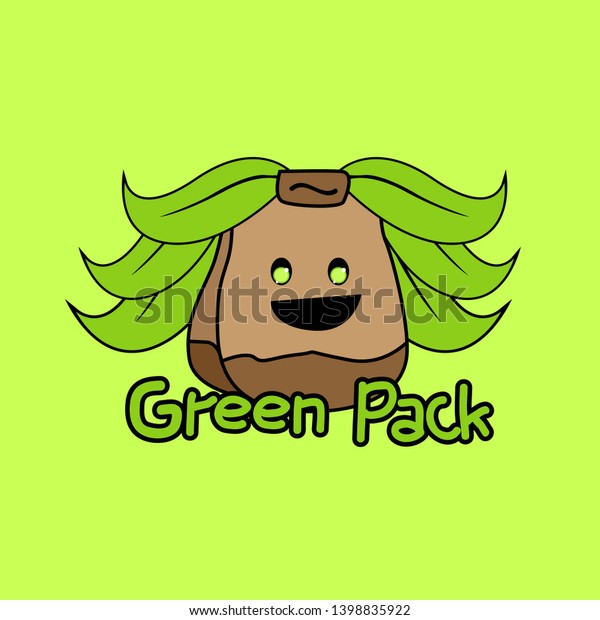 Green Pack Logo Icon Packaging Industry: vector de stock (libre de ...
