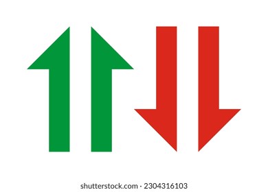 Split Vertical Arrows Vector Royalty-Free Images, Stock Photos ...