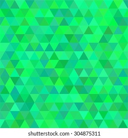 Green Texture Seamless Triangle Pattern Stock Vector (Royalty Free ...