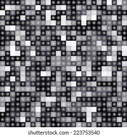 Grey Techno Background Round Elements Stock Vector (Royalty Free ...