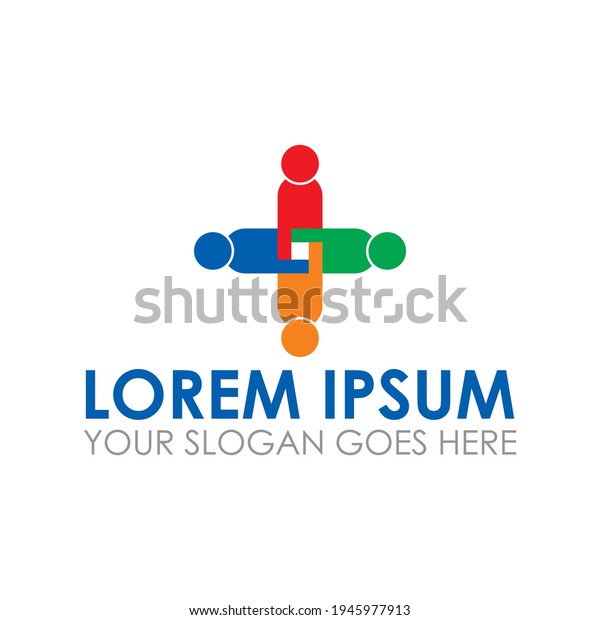 Group Vector Teamwork Logo Vector Stock Vector (Royalty Free ...