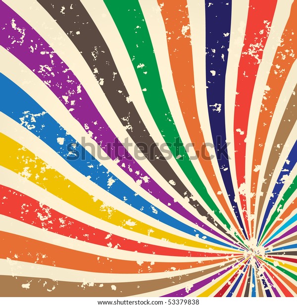 Grunge Retro Background Vector Stock Vector (Royalty Free) 53379838 ...