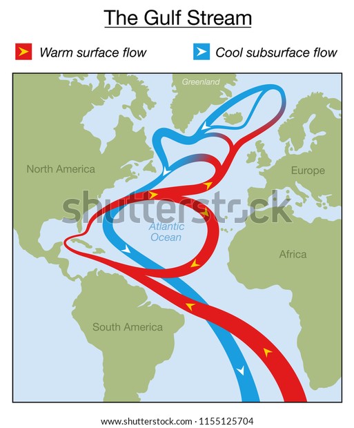 Gulf Stream World Map