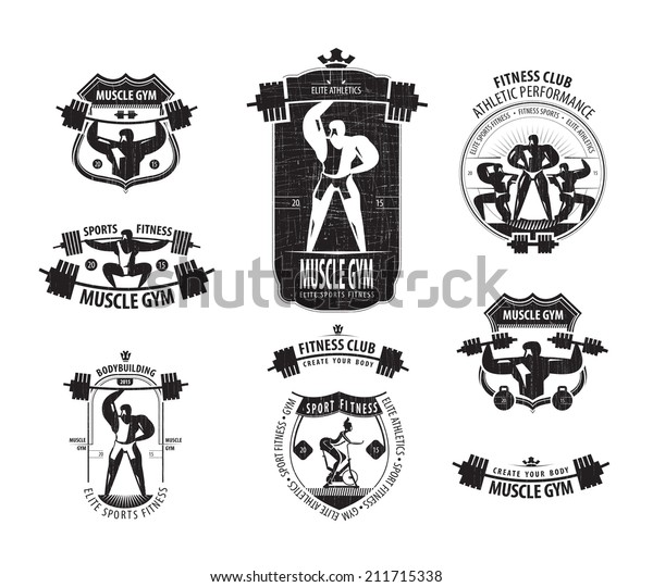Gym Vector Format Stock Vector (Royalty Free) 211715338 | Shutterstock