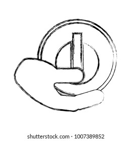 Hand Button Icon Stock Vector (Royalty Free) 1007388250 | Shutterstock