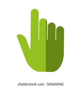 Hand Human Pointer Index Vector Illustration Stock Vector (Royalty Free ...