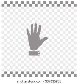 Hand Drag Icon Trendy Flat Vector Stock Vector (Royalty Free ...