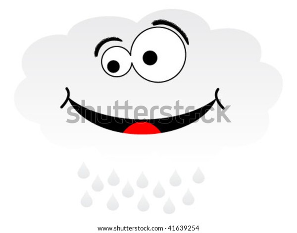 Happy Cloud Stock Vector (Royalty Free) 41639254 | Shutterstock