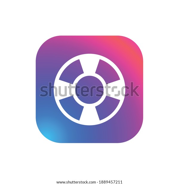 Help App Icon Button Stock Vector (Royalty Free) 1889457211 | Shutterstock