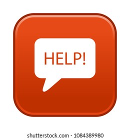 Help Balloon Vector Symbol Stock Vector (Royalty Free) 1084389980 ...