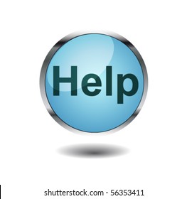 Help Button Stock Vector (Royalty Free) 56353411 | Shutterstock