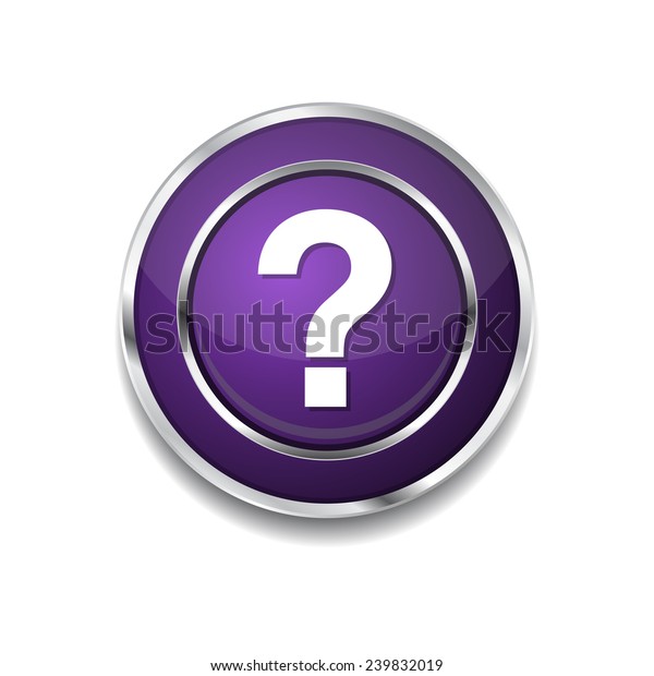 Help Circular Vector Purple Web Icon Stock Vector (Royalty Free ...