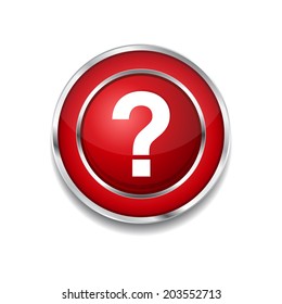 Help Circular Vector Red Web Icon Stock Vector (Royalty Free) 203552713 ...