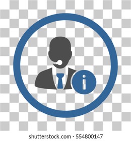 Help Desk Manager Vector Icon Illustration Stock Vector (Royalty Free ...