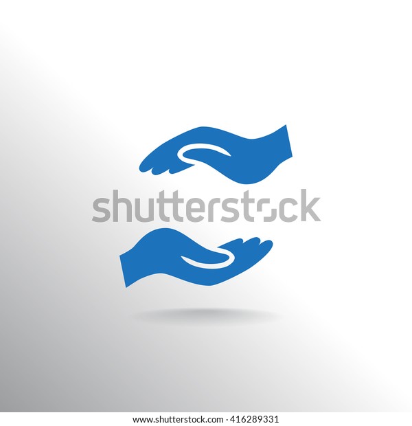 Help Hand Icon Stock Vector (Royalty Free) 416289331 | Shutterstock