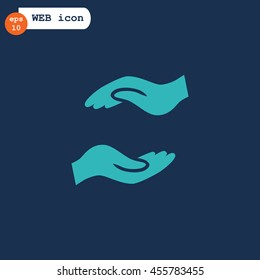 Help Hand Icon Stock Vector (Royalty Free) 440000569 | Shutterstock