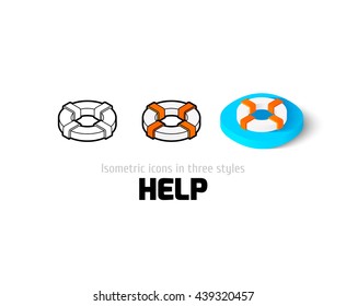 Help Icon Vector Symbol Flat Outline Stock Vector (Royalty Free ...