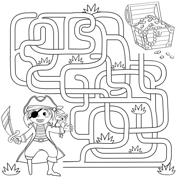 3+ Hundred Black White Treasure Map Template Royalty-Free Images, Stock ...