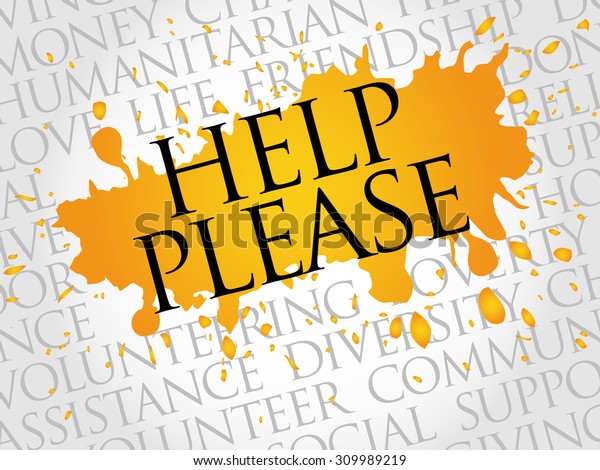 Help Please Word Cloud Concept: เวกเตอร์สต็อก (ปลอดค่าลิขสิทธิ์ ...