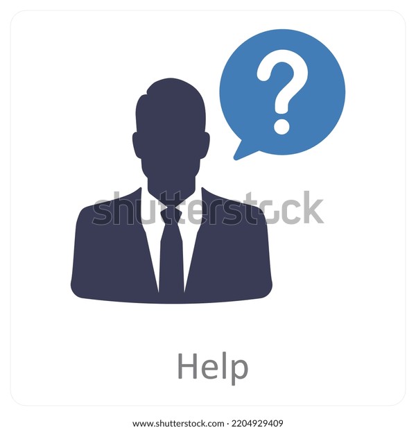 Help Question Icon Concept Stock Vector (Royalty Free) 2204929409 | Shutterstock