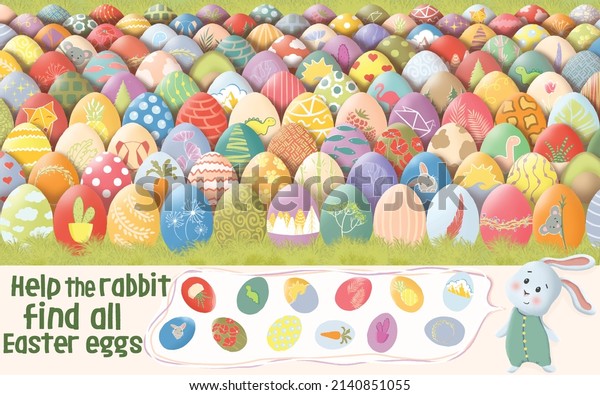 Hidden Objects Easter Photos and Images | Shutterstock