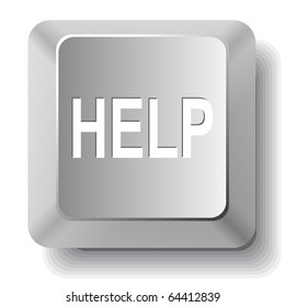 1,900 Keyboard Help Button Stock Vectors, Images & Vector Art ...