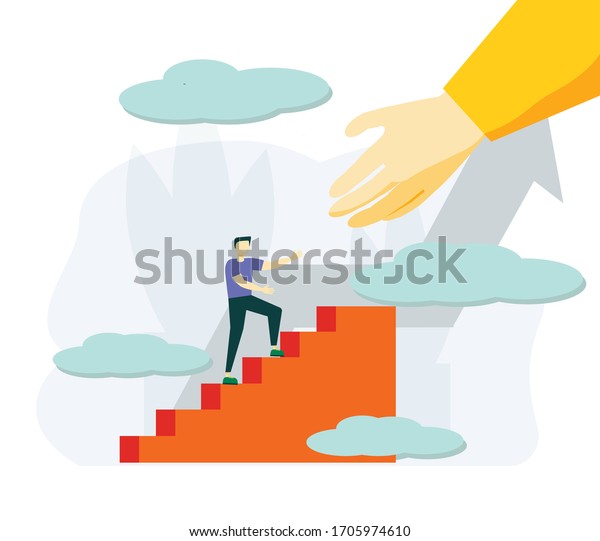 Help Vector Illustration Flat Tiny Emergency Stock Vector (Royalty Free ...
