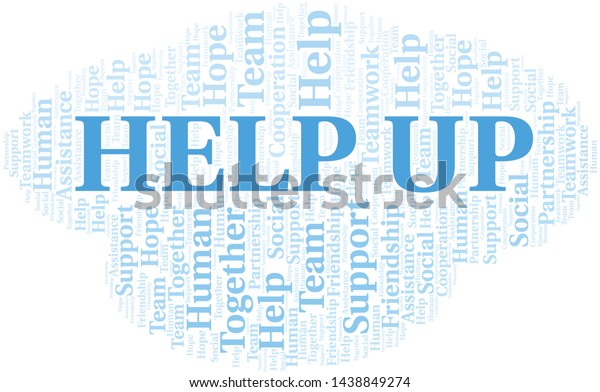Help Word Cloud Vector Made Text Stock Vector (Royalty Free) 1438849274 ...