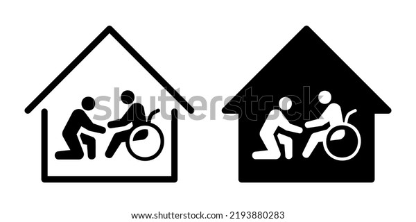 Disability Home Logo Royalty-Free Images, Stock Photos & Pictures ...