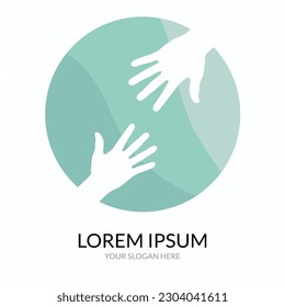 82 Vector Helping Hand Concept Gesture Sign Help Hope Two Hands Taking Each Other Images, Stock ...