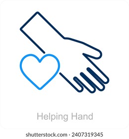 Helping Hand Donation Icon Concept Stock Vector (Royalty Free) 2456762123 | Shutterstock