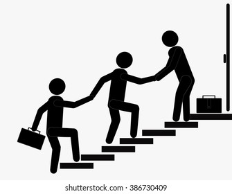 Helping Hand Support Concept Vector Stock Vector (Royalty Free ...