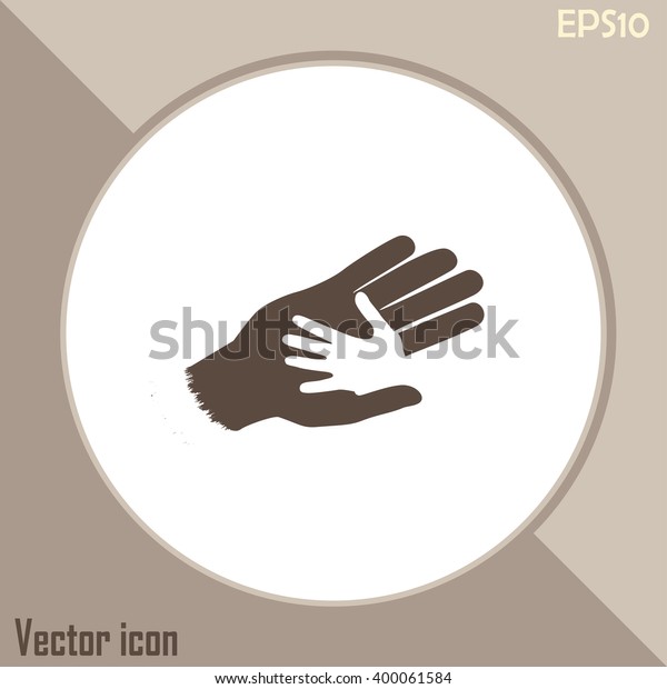 Helping Hands Vector Illustration Stock Vector (Royalty Free) 400061584 ...