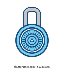 High Security Padlocks Stock Vector (Royalty Free) 659316307 | Shutterstock