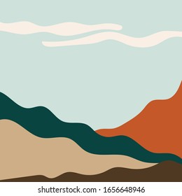 Hills Shape Texture Background Vector Stock Vector (Royalty Free ...