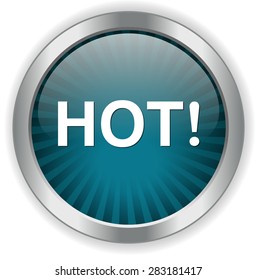 Hot Button Stock Vector (Royalty Free) 281099669 | Shutterstock