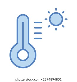 Hot Icon Isolate White Background Vector Stock Vector (Royalty Free ...
