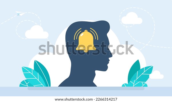 Human Memory Keep Thought Head Remember Stock Vector (Royalty Free ...