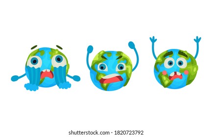 Bacteria Poster Cute Germ Character On Stock Vector (Royalty Free ...