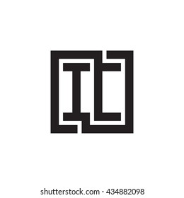 Tp Initial Letters Looping Linked Square Stock Vector (Royalty Free ...