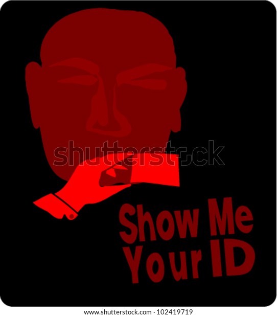 Id Checking Sign Stock Vector (Royalty Free) 102419719 | Shutterstock